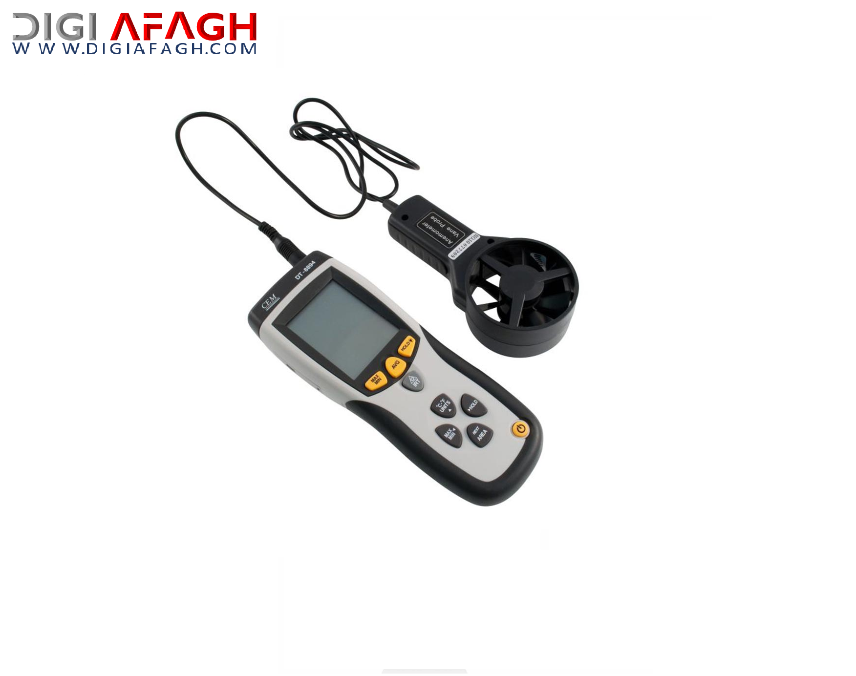 دستگاه سرعت سنج باد CEM مدل DT-8894 - سامانه دیجی آفاق
